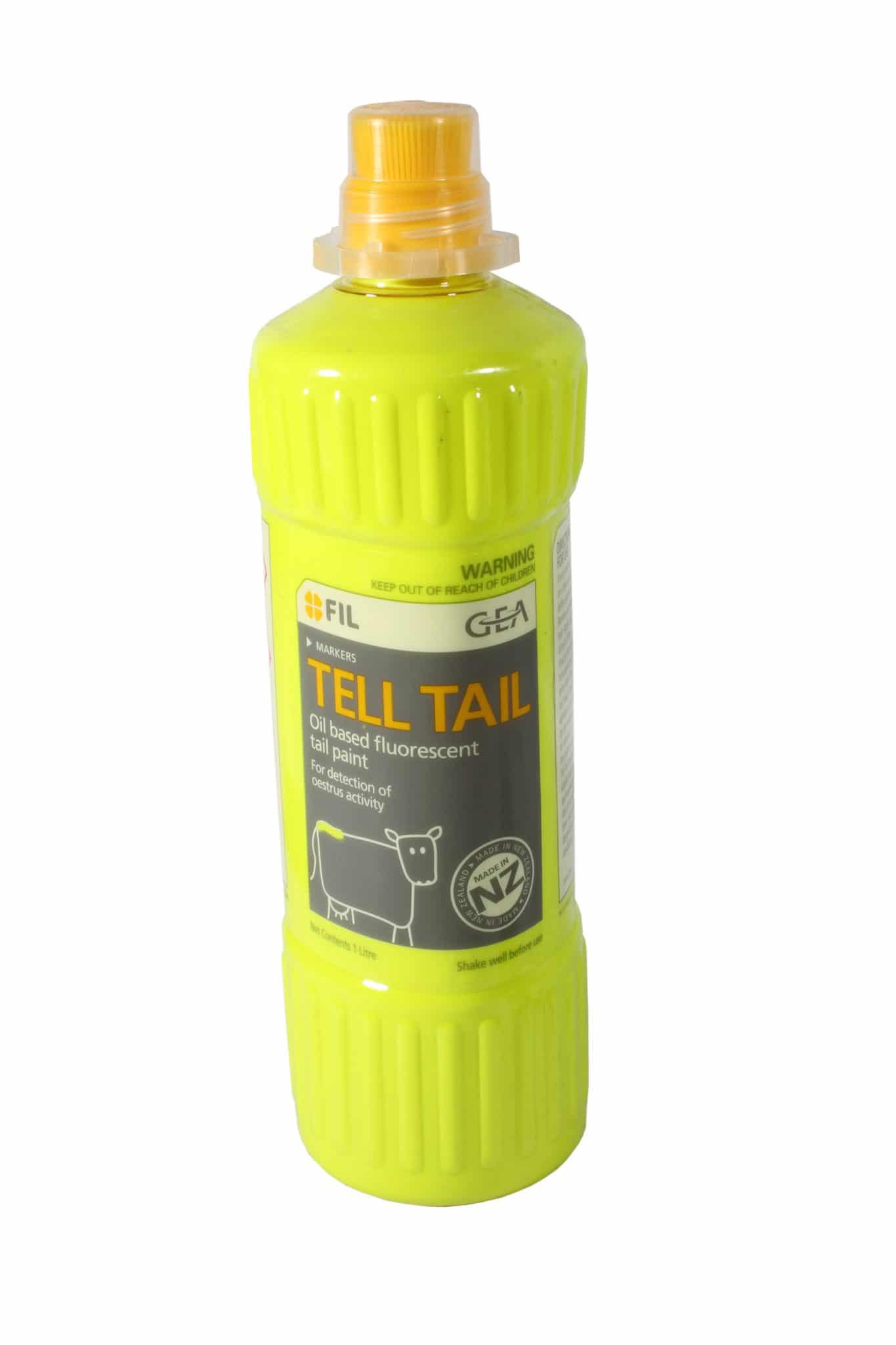 Tail Paint Yellow 1Ltr - Joseph Walls Agri Supplier