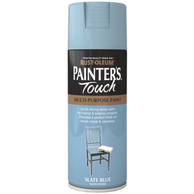 Rust-Oleum Painters Touch Spray Paint Slate Blue Gloss 400ml - Joseph ...