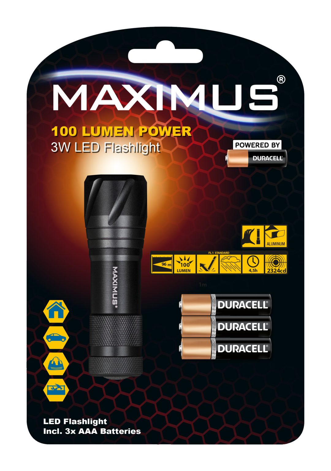 Maximus LED Flashlight 3 Watt 110 Lumen - Joseph Walls Agri Supplier