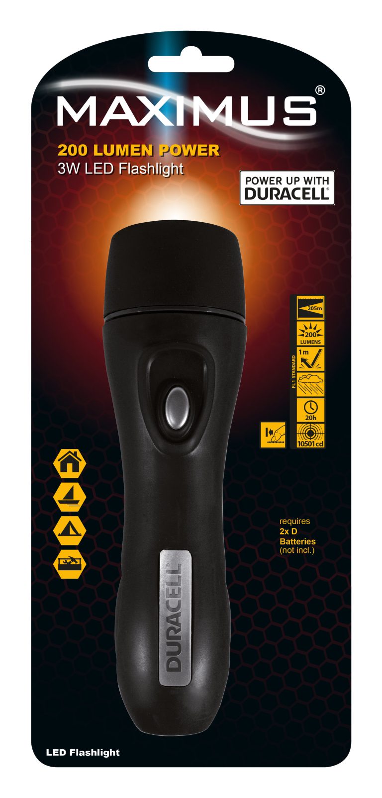Maximus LED Flashlight 3 Watt 200 Lumen - Joseph Walls Agri Supplier